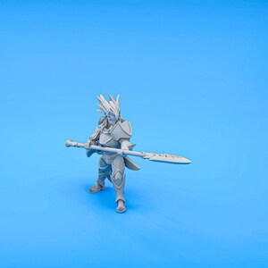 Pikeman Spear V8 Paladin Knight Premium Dnd Miniature Mini Warrior ...