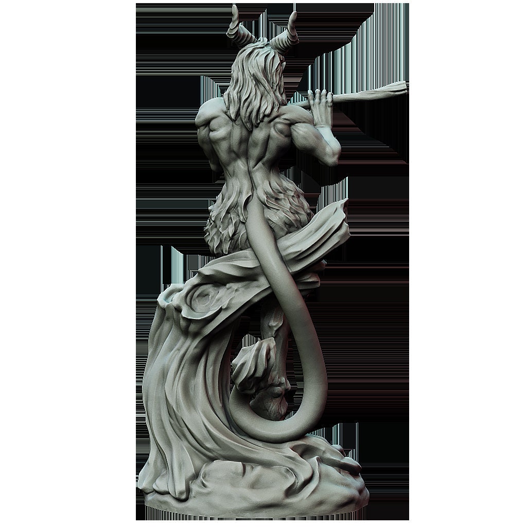 Satur the Demon Premium 3D Printed Fantasy Tabletop - Etsy