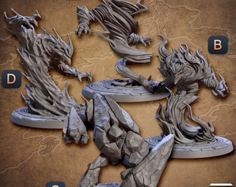 Earth Elemental Miniature - Etsy