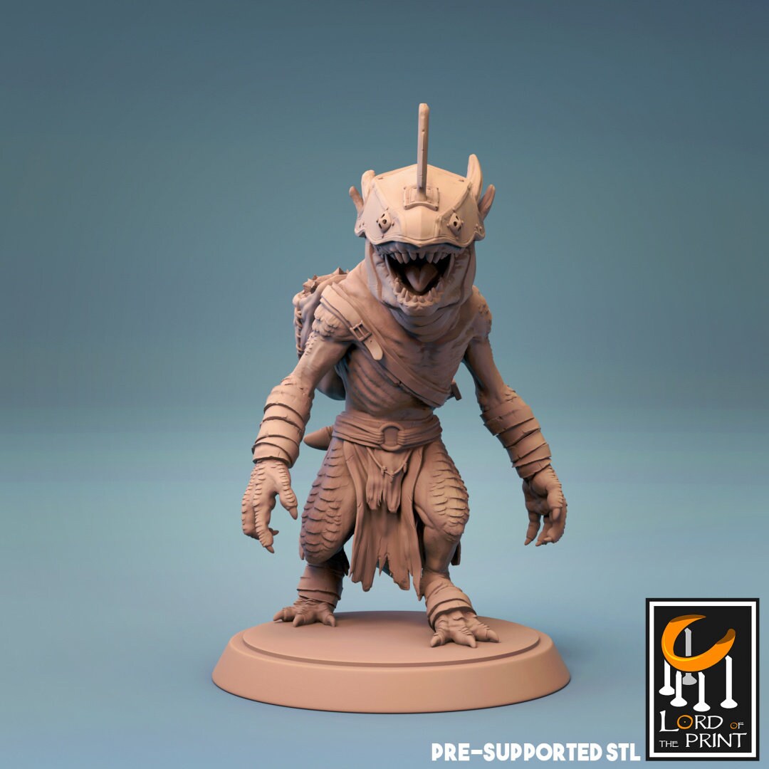 Kobold Warrior A Premium Dnd Miniature Mini Figure Figurine Sanded ...