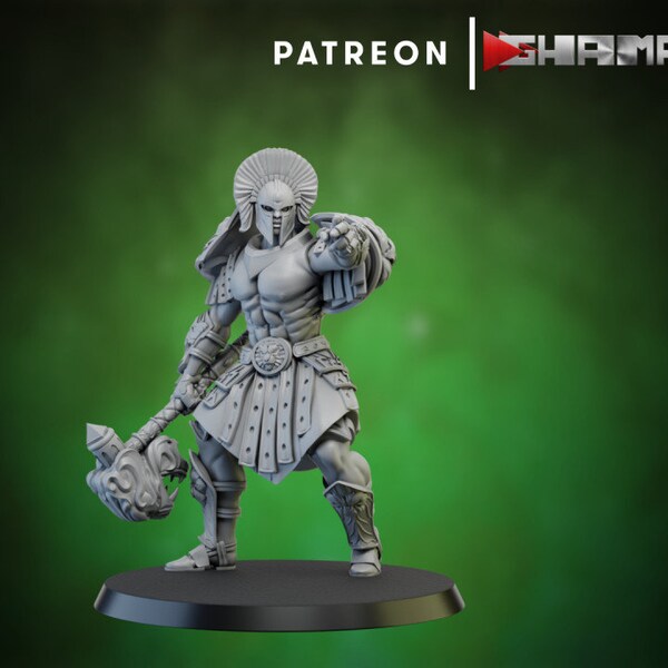 3d Printed Spartan - Etsy