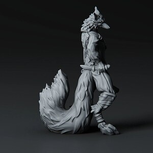 Volpine Foxfolk | Premium 3D Printed Fantasy Tabletop Miniatures 28mm ...