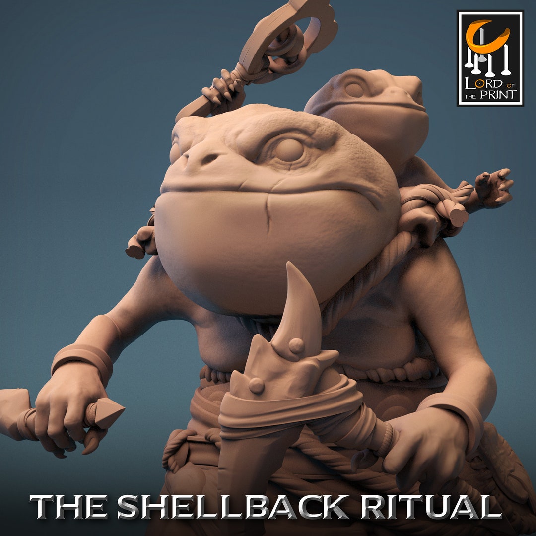 Bullywug Grung Frogfolk Frog Folk V1 Premium Dnd Miniature Mini | Resin ...