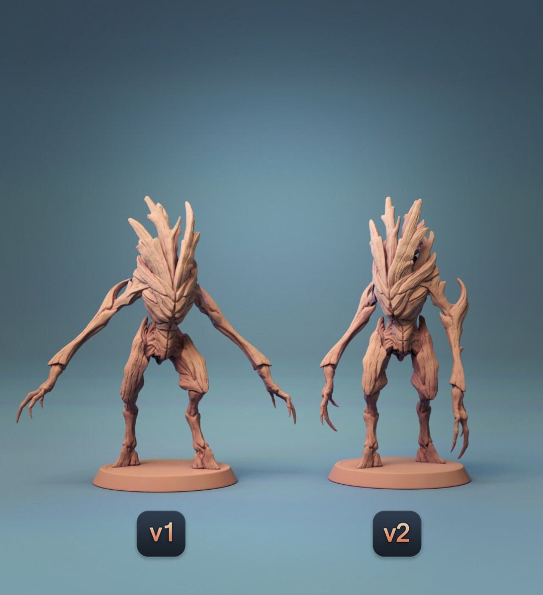 Blight Premium Dnd Miniature Mini | 28mm 32mm to 100mm | Resin 3D ...