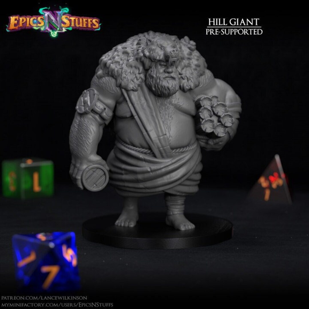 Giant Human | Premium 3D Printed Tabletop Miniatures 28mm 32mm to 100mm ...