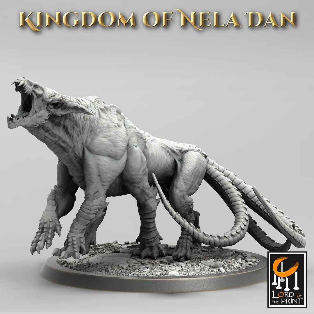 Replacer Beast Wild V2 Paladin Knight Premium Dnd Miniature Mini ...