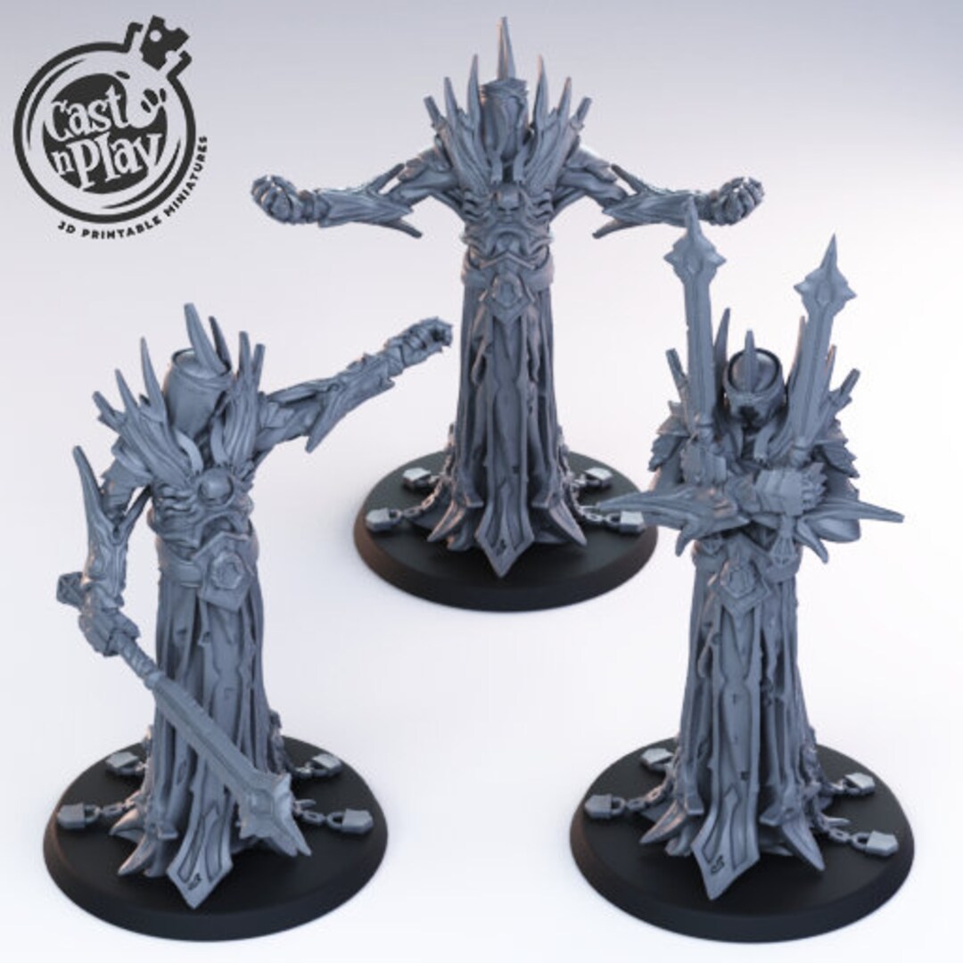 Revenant Undead | Premium 3D Printed Tabletop Miniatures 28mm 32mm to ...