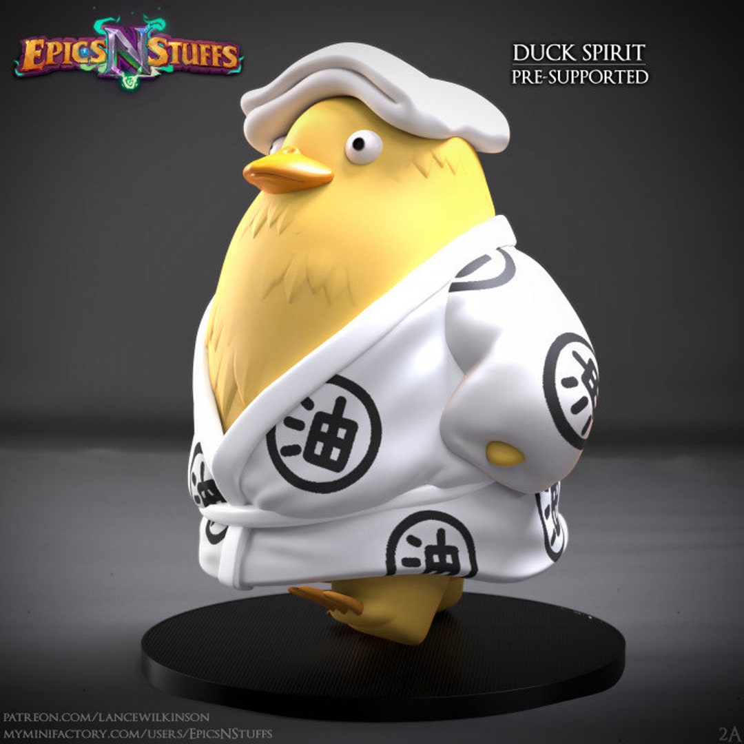Duck Spirit 2A Premium Dnd Miniature Mini | 28mm 32mm to 100mm | Resin ...
