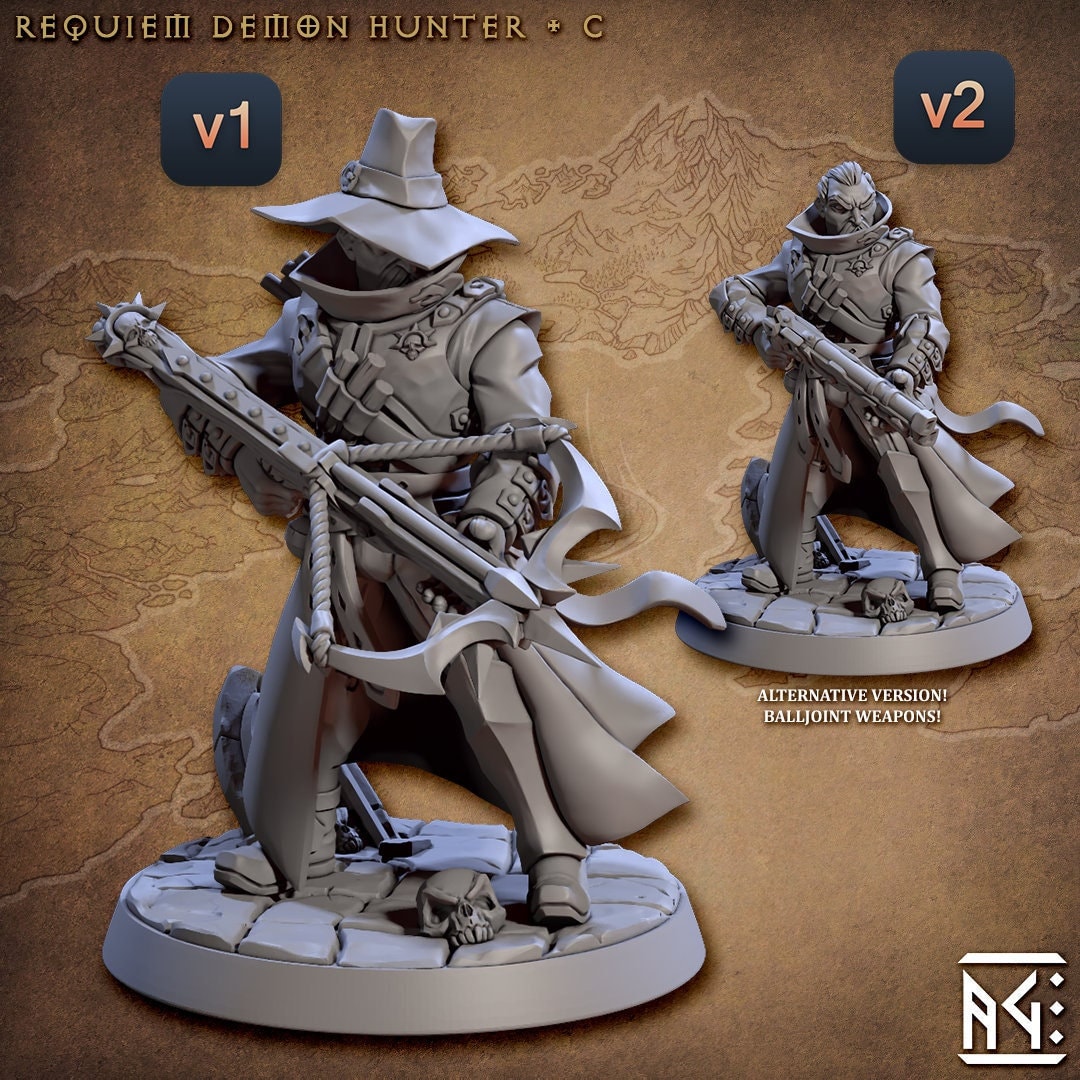 Marksman Premium Dnd Miniature Mini 28mm to 100mm | Ranger Archer ...