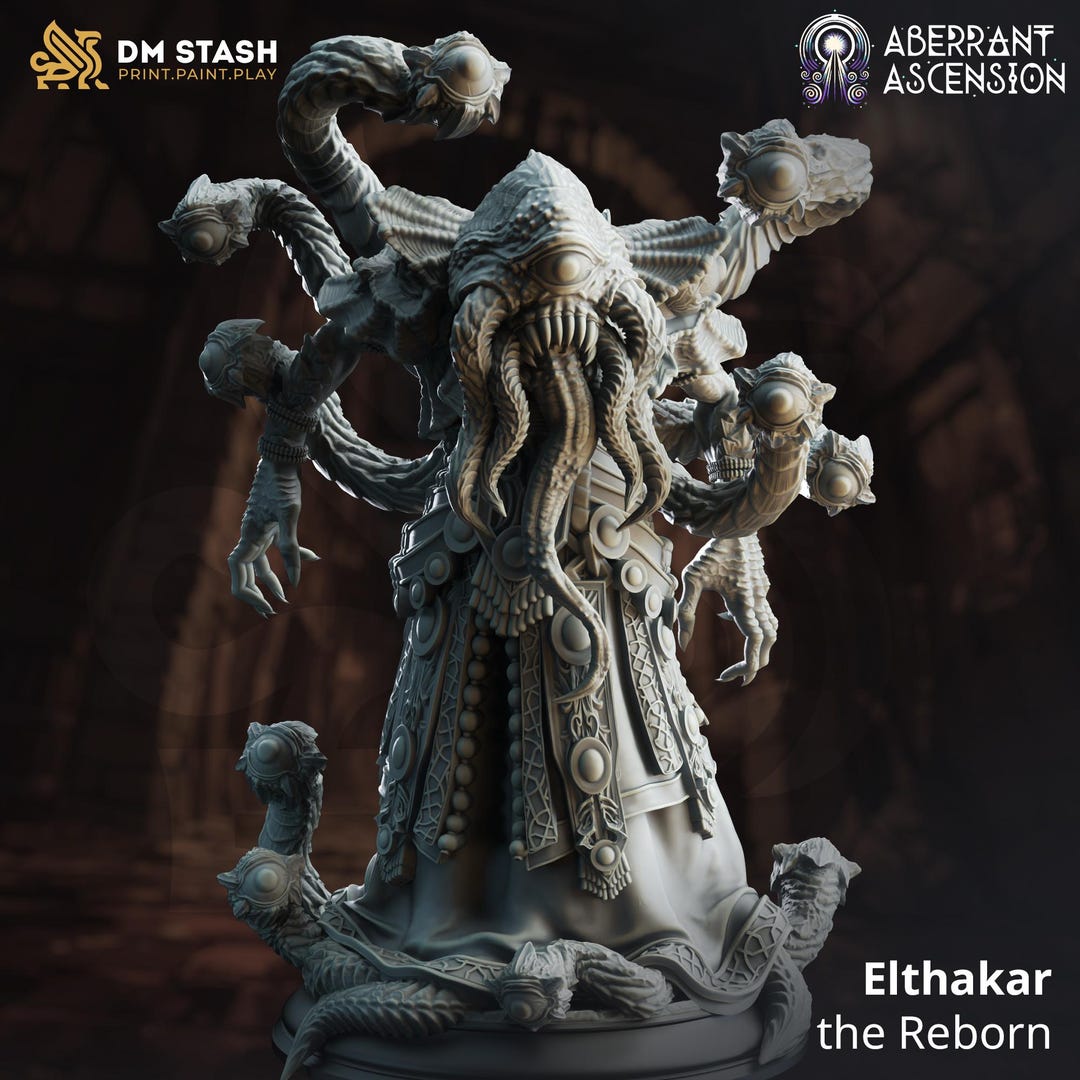 Mindplayer Dnd Miniatures Compatible With 28mm 32mm Fantasy Minis ...