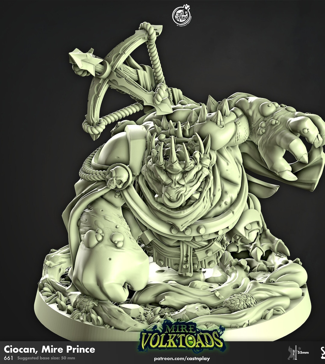 Bullywug Grung Frogfolk Frog Folk Premium Dnd Miniature Mini 28mm 32mm ...