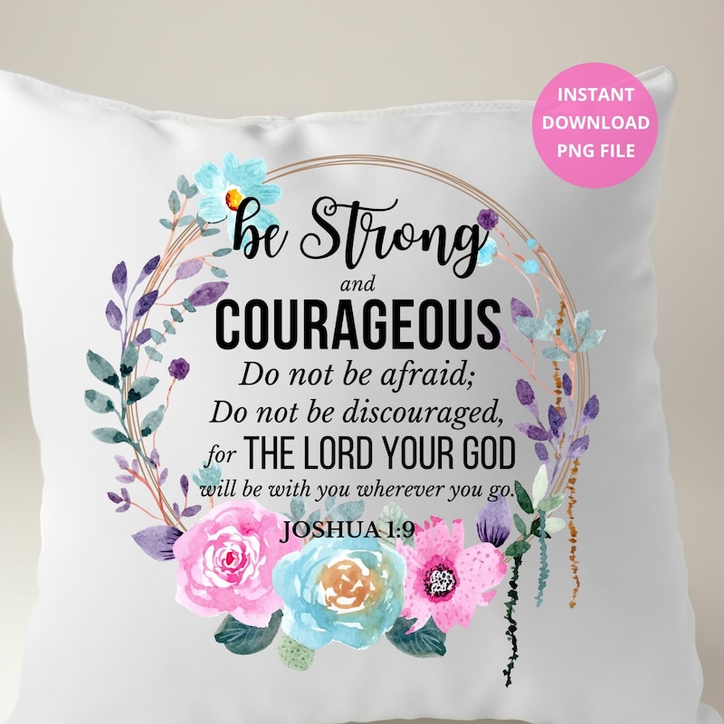 Joshua 1 9 Svg - Etsy