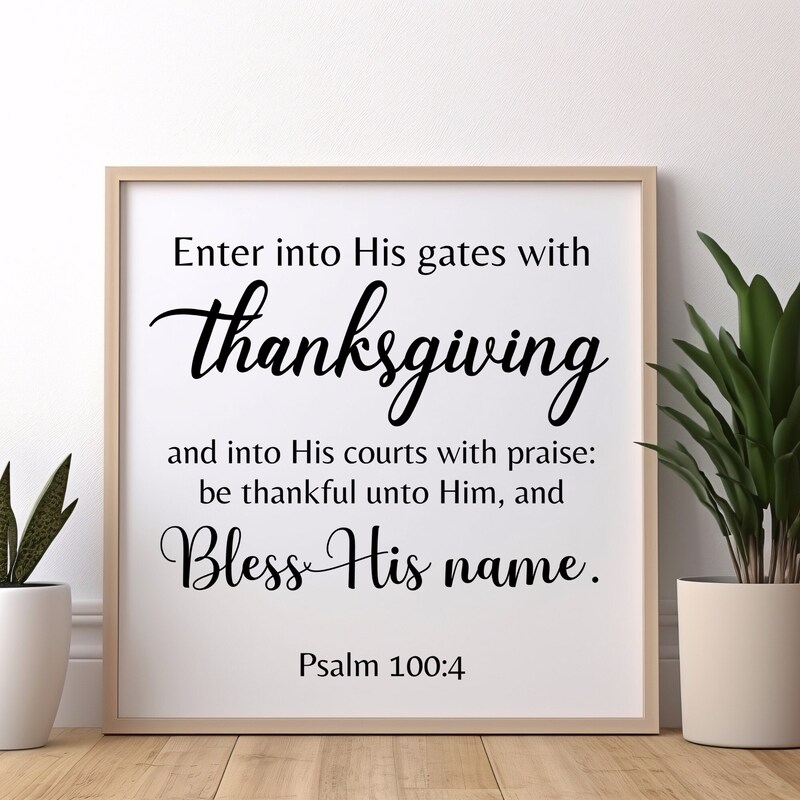 Psalm 100 - Etsy