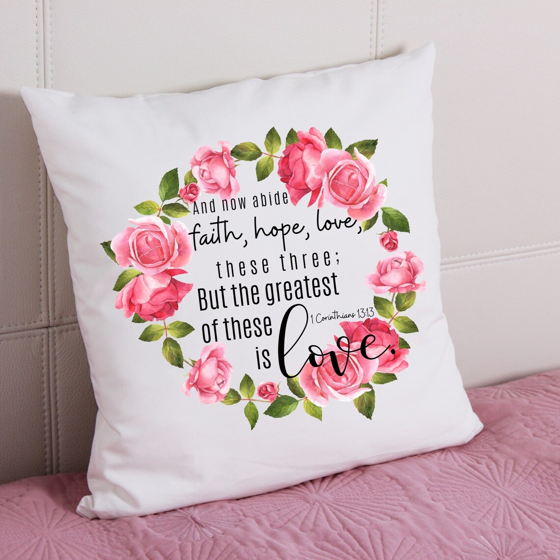And Now Abide Faith Hope Love Png File for Sublimation/1 Corinthians 13 ...