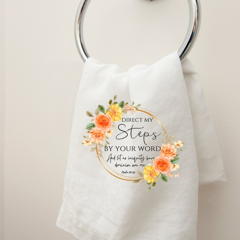 Direct My Steps Png File for Sublimation/psalm 119:133 Png - Etsy