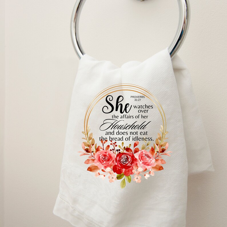 Proverbs 31:27 Floral PNG, Mother's Day Scripture (digital Download) - Etsy