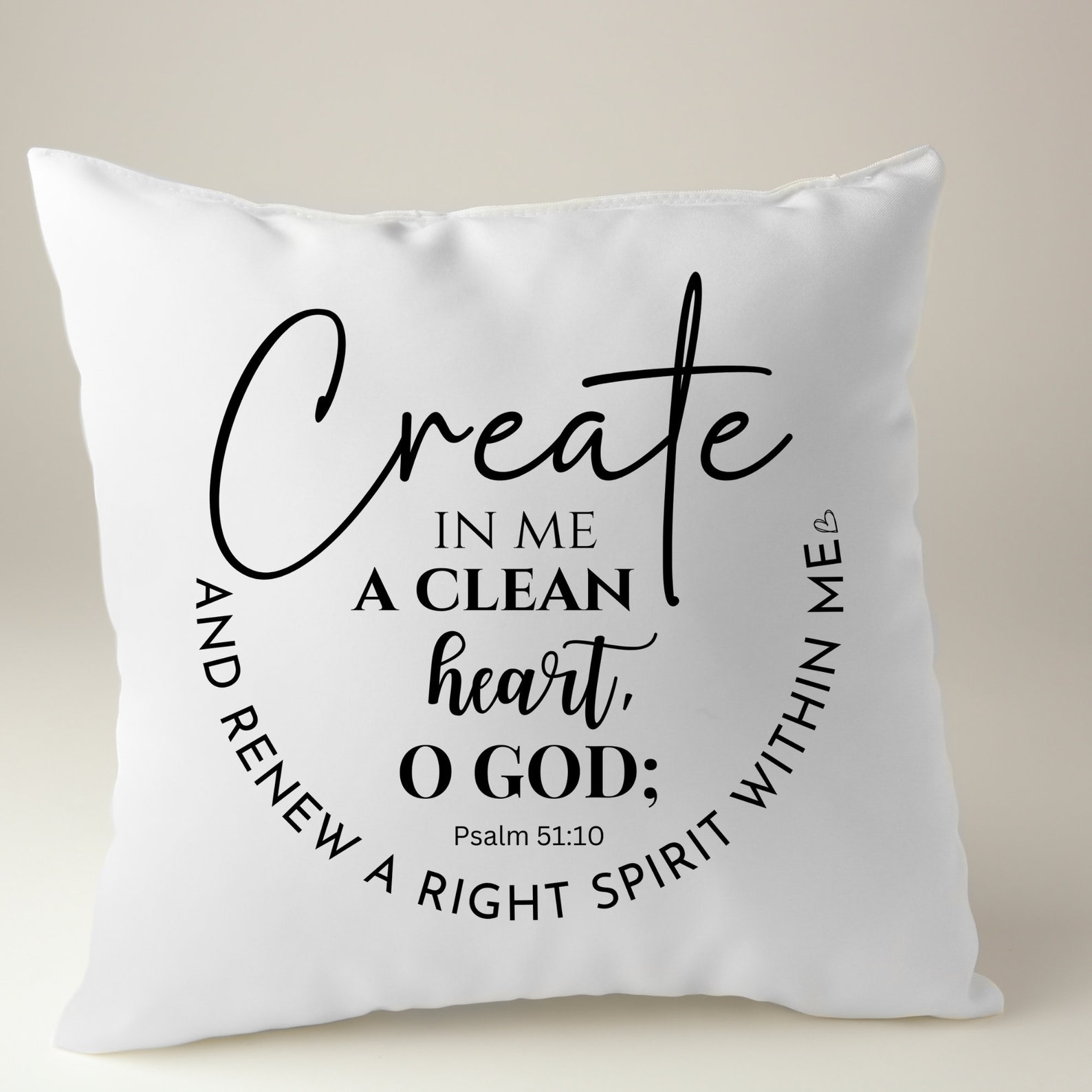 Create in Me a Clean Heart O God Png File Design/psalm 51:10 Png File ...