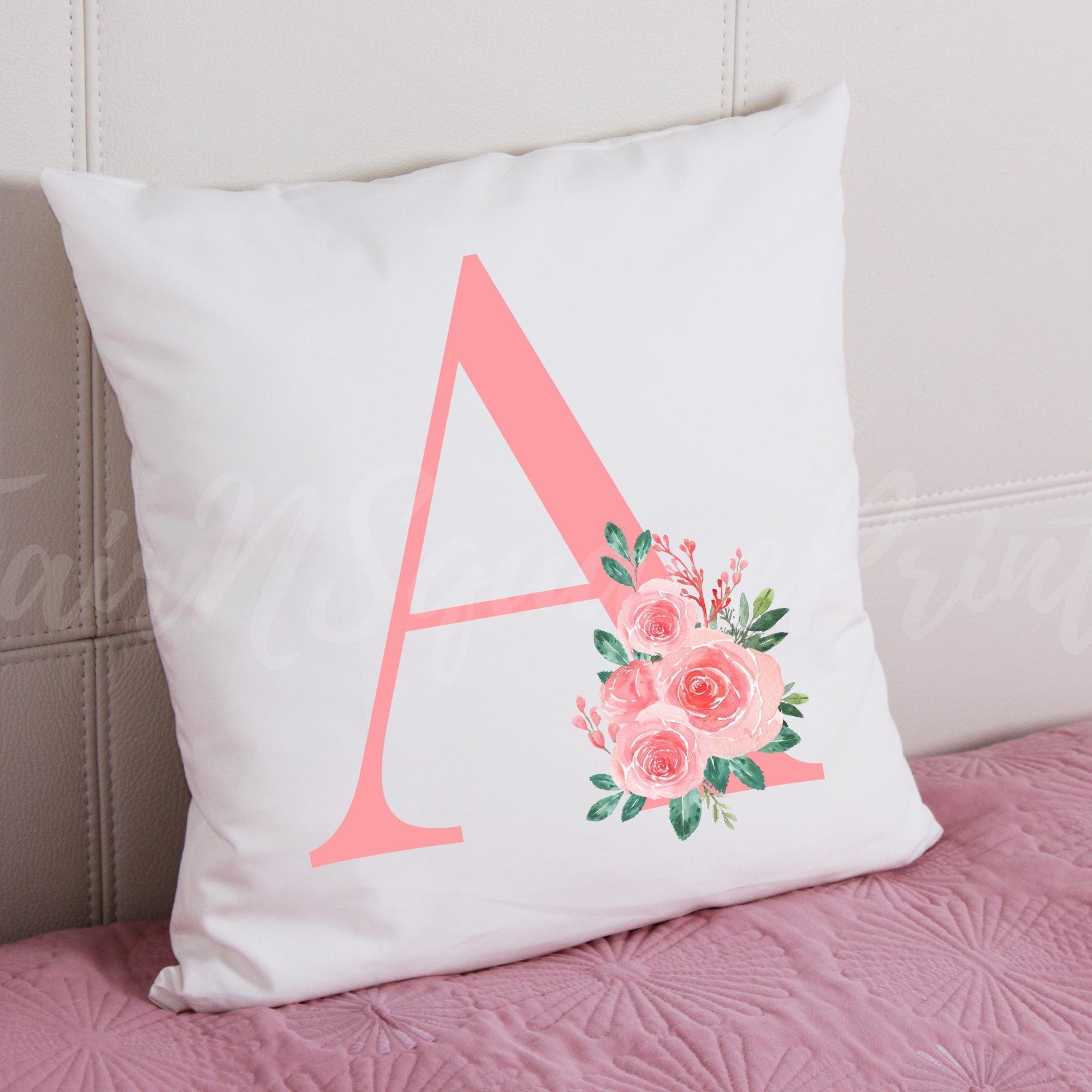 Initial A Pink Red Floral Png File for Sublimation/letter A - Etsy