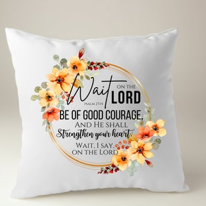 Psalm 27:14 Png File for Sublimation/wait on the Lord Be of Good ...