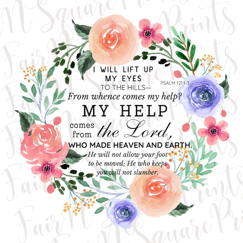 Psalm 121 - Etsy