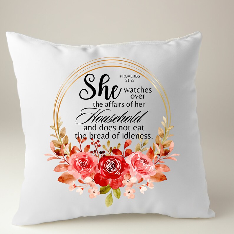 Proverbs 31:27 Floral PNG, Mother's Day Scripture (digital Download) - Etsy