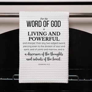 Hebrews 4:12 Png File for Sublimation/the Word of God is Living and ...