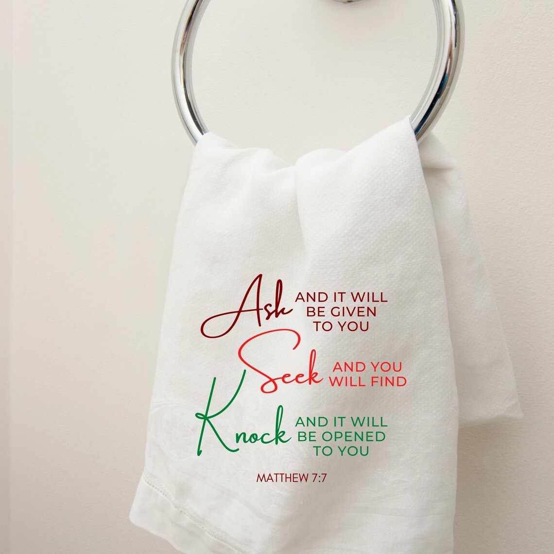 Matthew 7:7 Png File for Sublimation/ask Seek Knock Png - Etsy