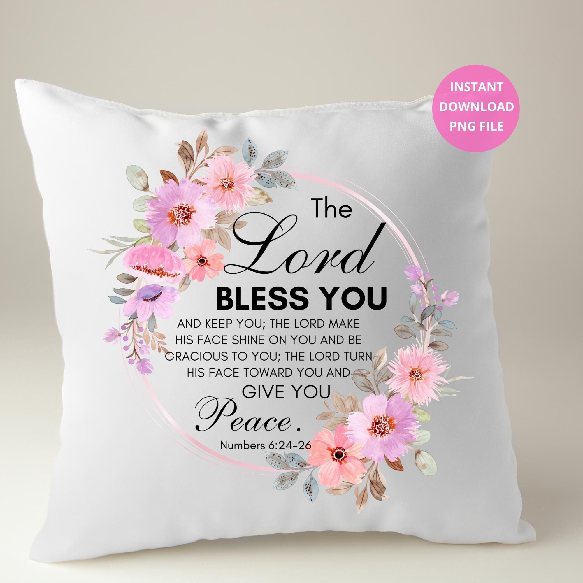 Numbers 6:24-26 NIV Png File for Sublimation/the Lord Bless | Etsy