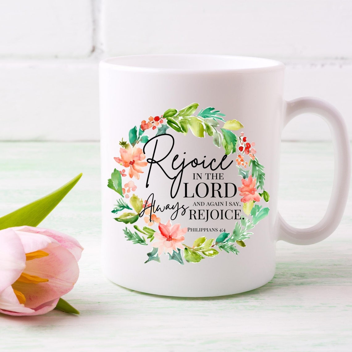 Rejoice in the Lord Always Philippians 4:4 Png File for - Etsy