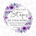 Psalm 119:133 Direct My Steps Png File for Sublimation/motivational ...