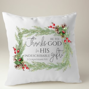 Thanks Be to God Png File for Sublimation/2 Corinthians 9:15 Png File ...