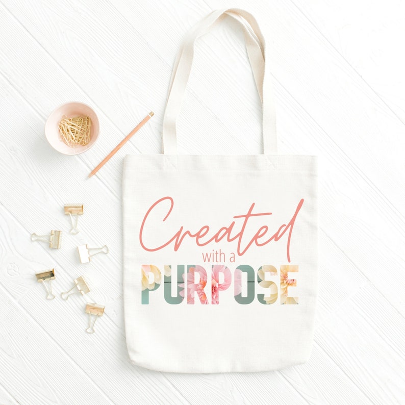 Created With a Purpose Png File for Sublimation/christians - Etsy