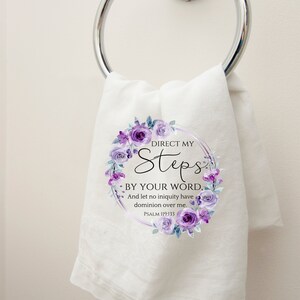 Psalm 119:133 - Direct My Steps Png File for Sublimation/motivational ...