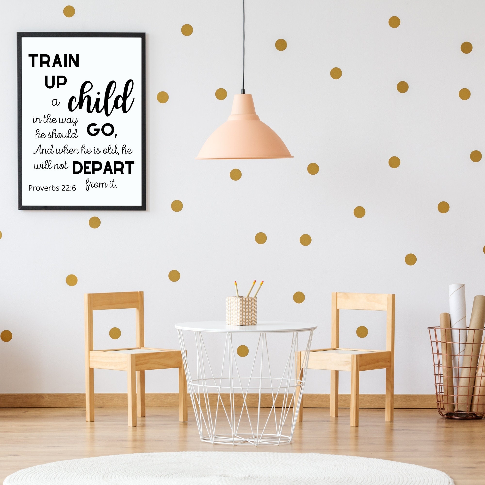 Train up a Child - Proverbs 22:6 Prints/bible Verse Prints/nursery Wall ...