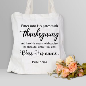 Psalm 100:4 SVG, Enter Into His Gates Svg Png File, Christians Sign Svg ...