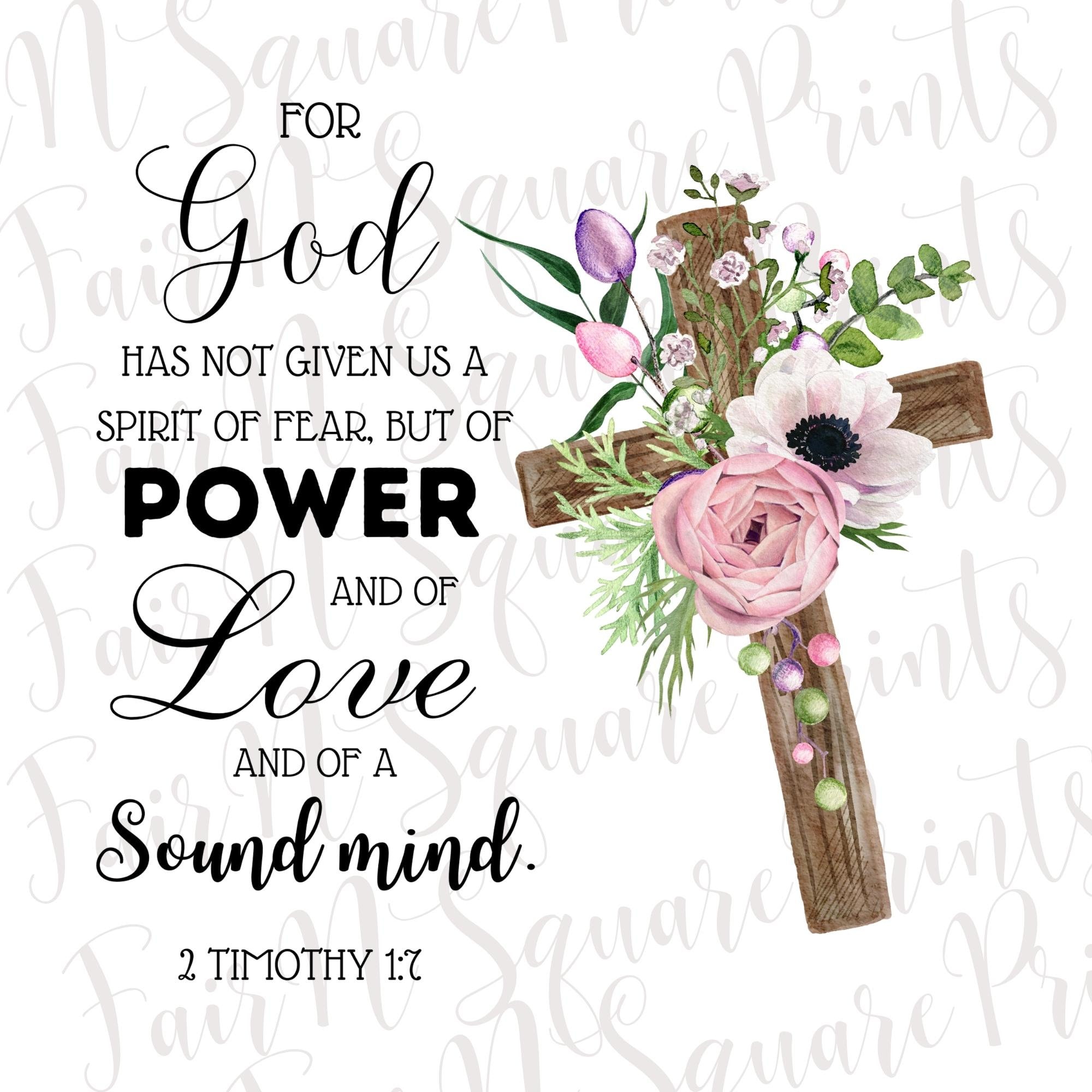 2 Timothy 1 7 Cover Photo