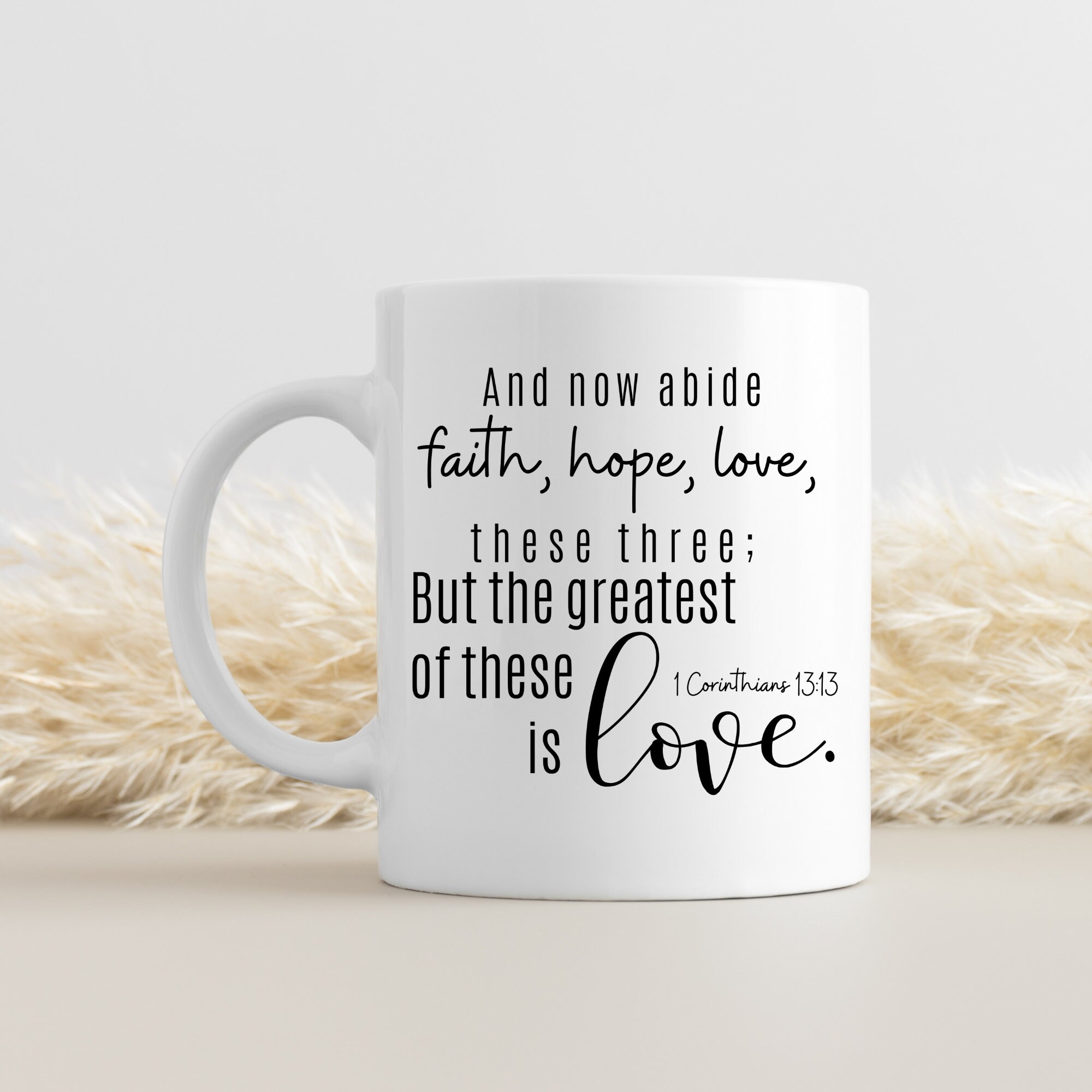 And Now Abide Faith Hope Love Png File for Sublimation/1 - Etsy