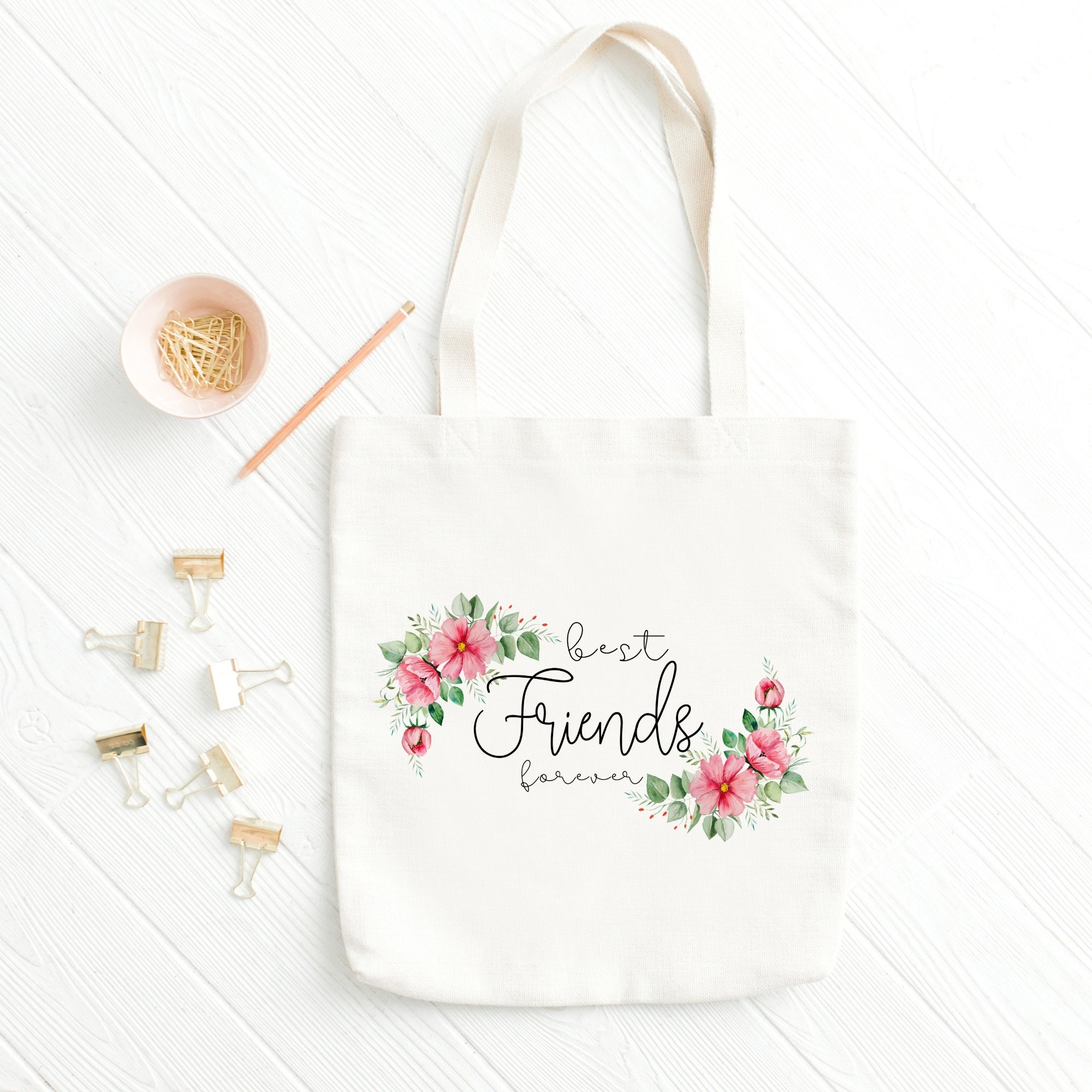 Best Friends Forever With Flower Png File for - Etsy