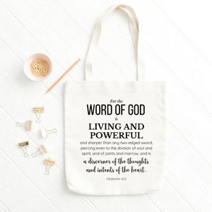 Hebrews 4:12 Png File for Sublimation/the Word of God is Living and ...