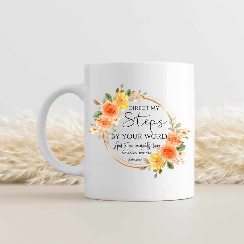 Direct My Steps Png File for Sublimation/psalm 119:133 Png - Etsy