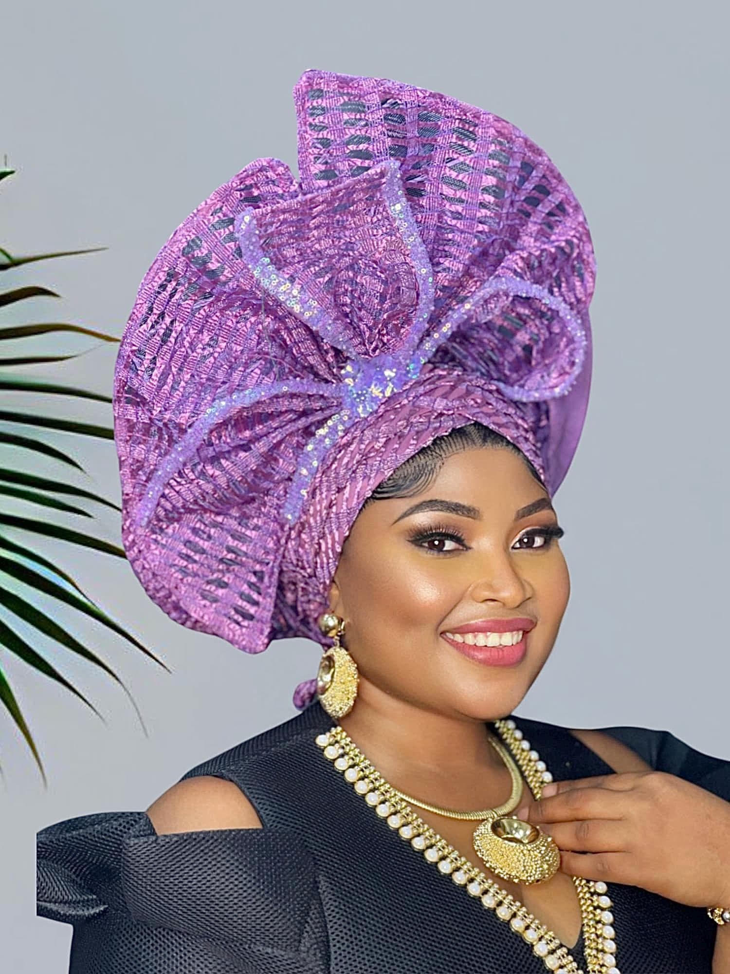Aso Oke Auto Gele, Ready Made Auto Gele, Rich Mummy Auto Gele , Bridal ...