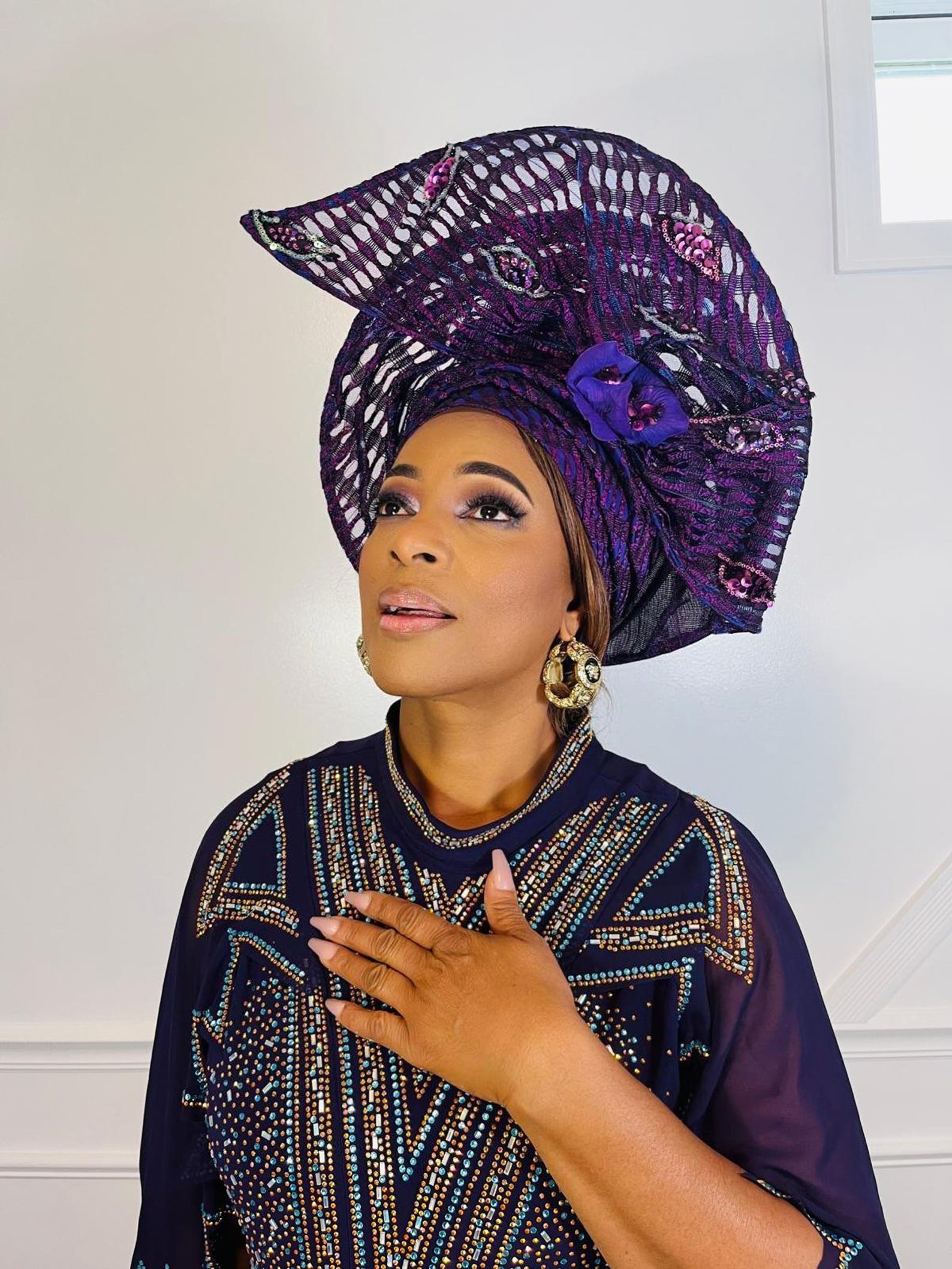 African Gele / Ready Made Auto Gele - Etsy