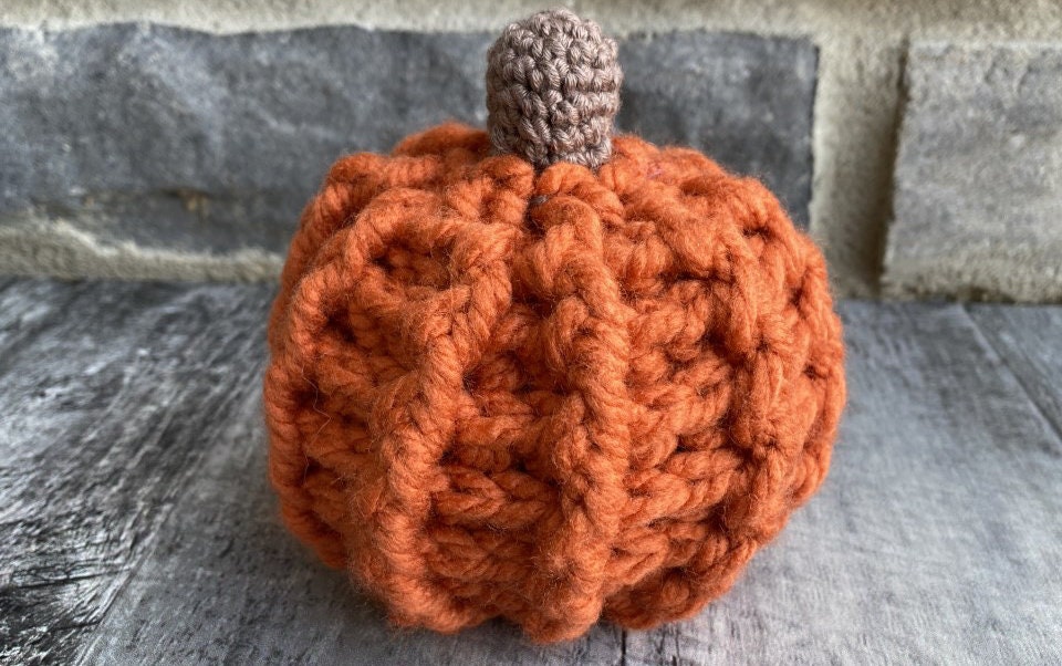 Chunky Rustic Pumpkins Crochet Pattern - Etsy
