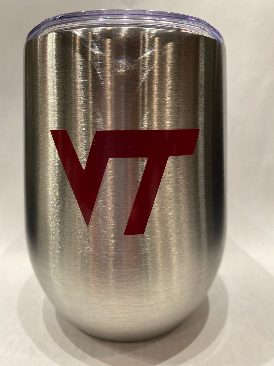 Virginia Tech Wine Tumbler - Etsy