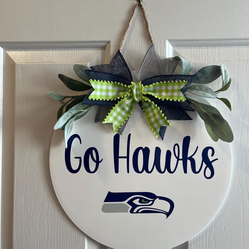 Seahawks Sign Decor - Etsy