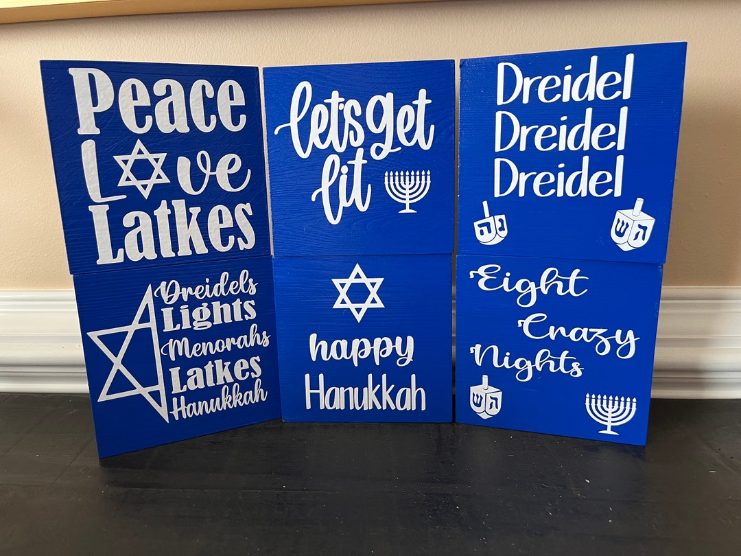 Hanukkah Signs - Etsy