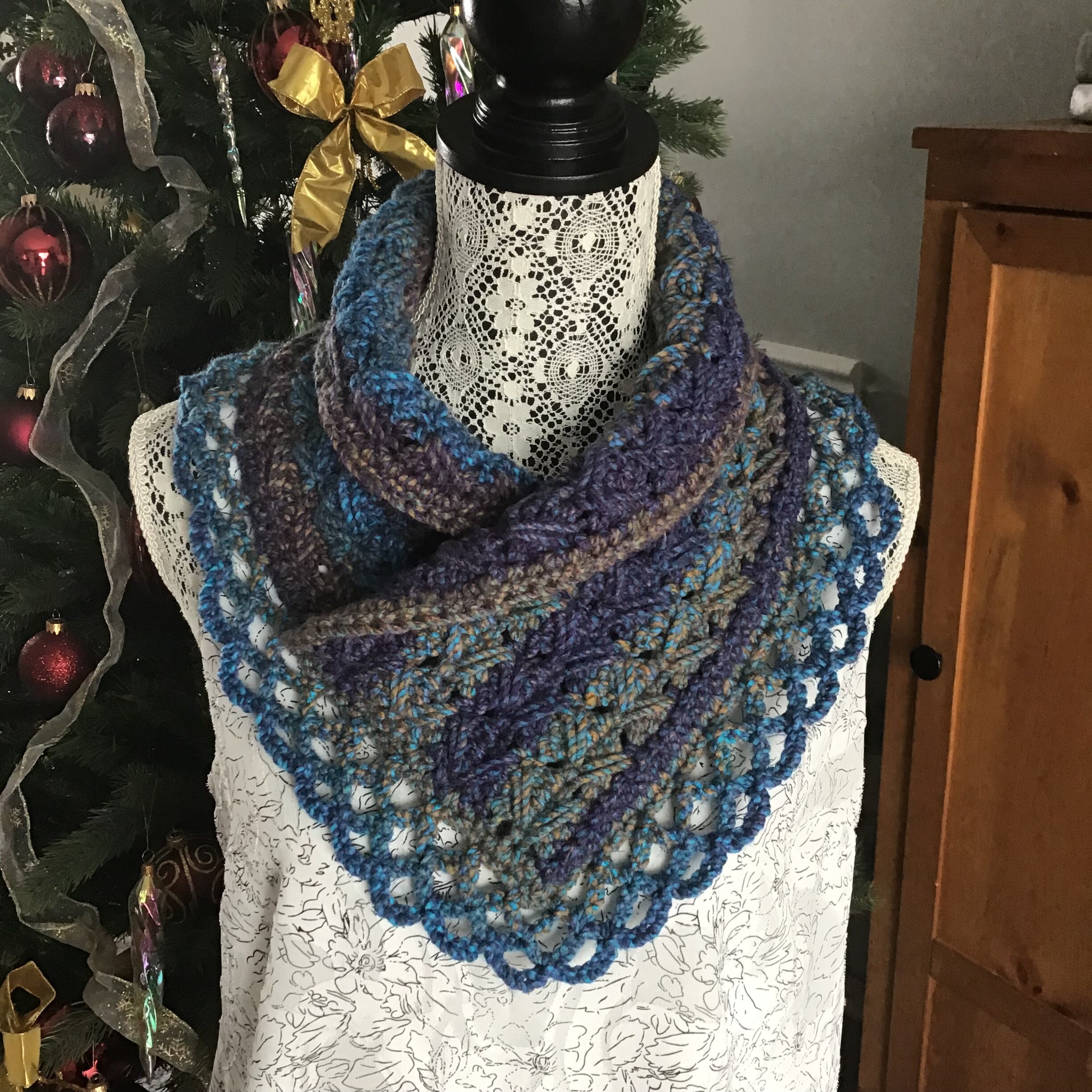 Chloe Neck Warmer Crochet Pattern - Etsy