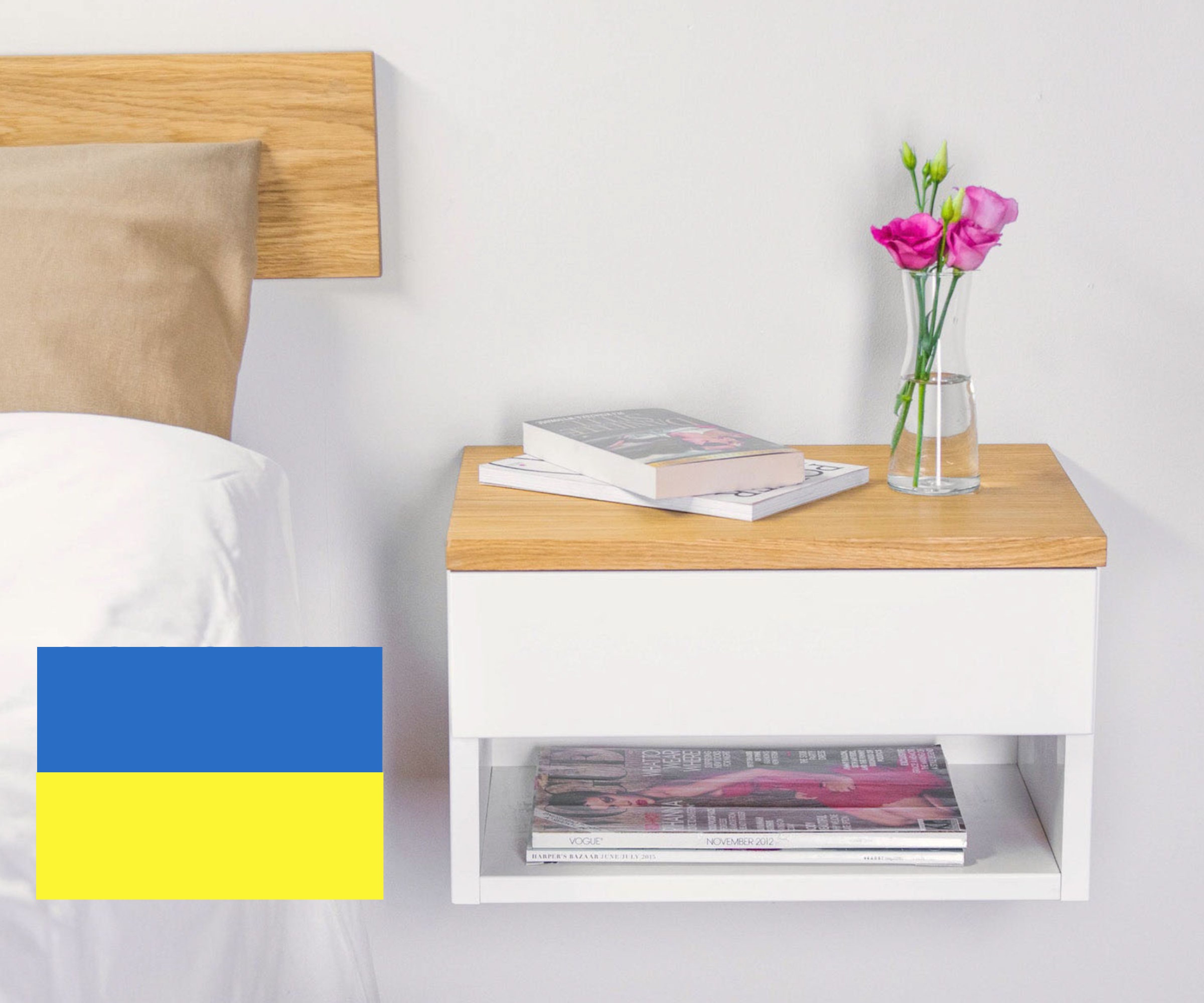 Drawer Floating Night Stand - Etsy