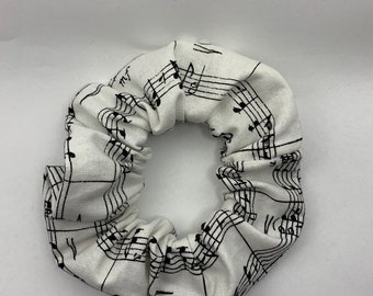 Music Scrunchie Music Notes Scrunchy Music Gift Scrunchies - Etsy