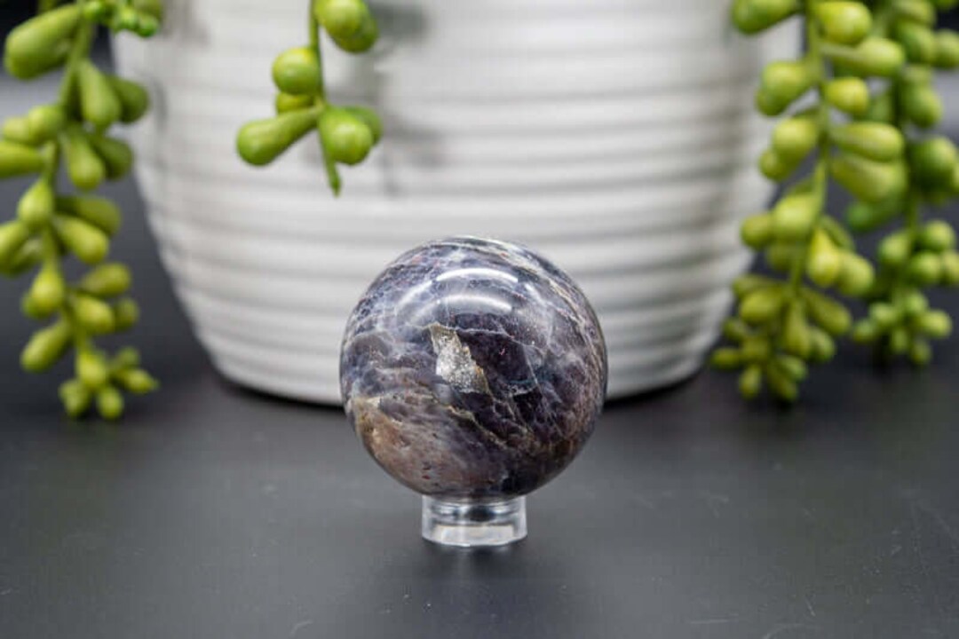 Iolite Sphere 1.6 - Etsy
